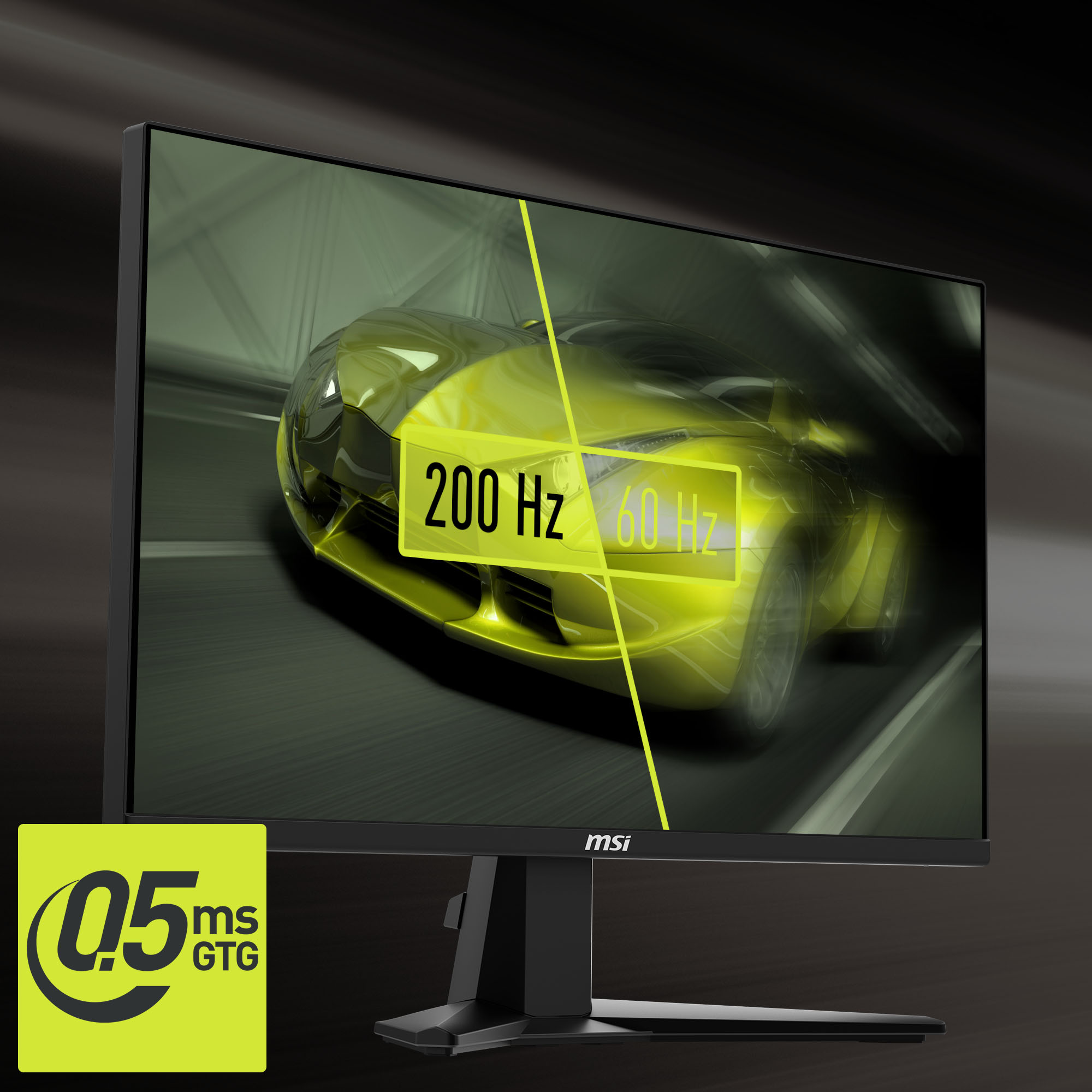 MSI 25" (24.5") 200 Hz Rapid IPS FHD Gaming Monitor Adaptive Sync 83% ADOBE RGB / 79% DCI-P3 ...